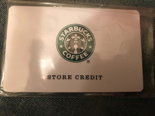 Starbucks 2001 Original Store Credit Coffee Partner Gift Card VHTF Mega ...