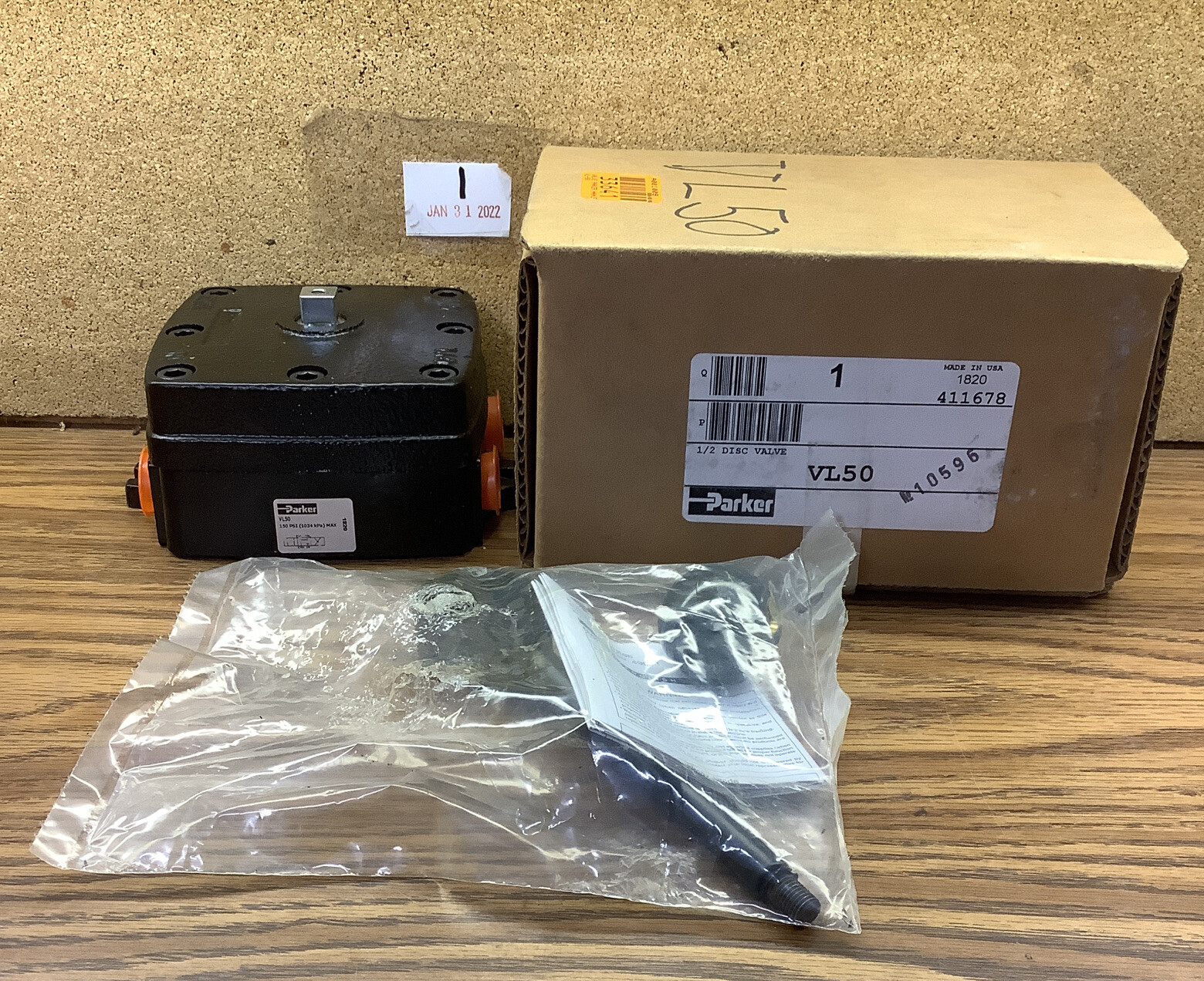 Parker VL50 Disc Valve No Box* for sale online | eBay