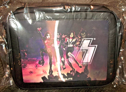 NEW KISS GLAMLITE Makeup Cosmetic Bag 3D Lenticular Motion Limited Ed ...