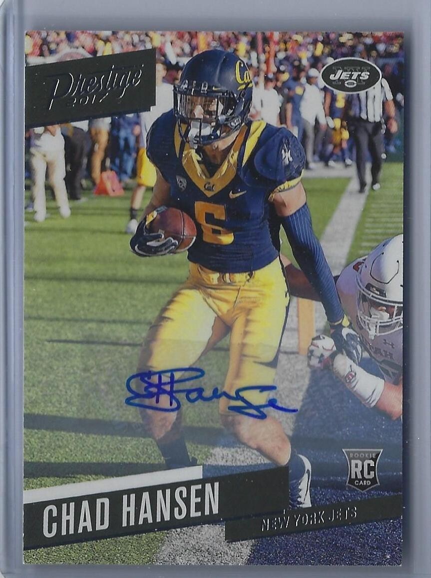 2017 Panini Prestige Chad Hansen Signatures #265 RC Rookie | eBay