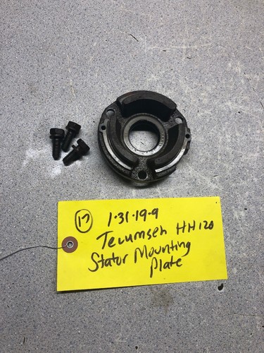 Tecumseh 12HP HH120 Magneto mounting plate | eBay