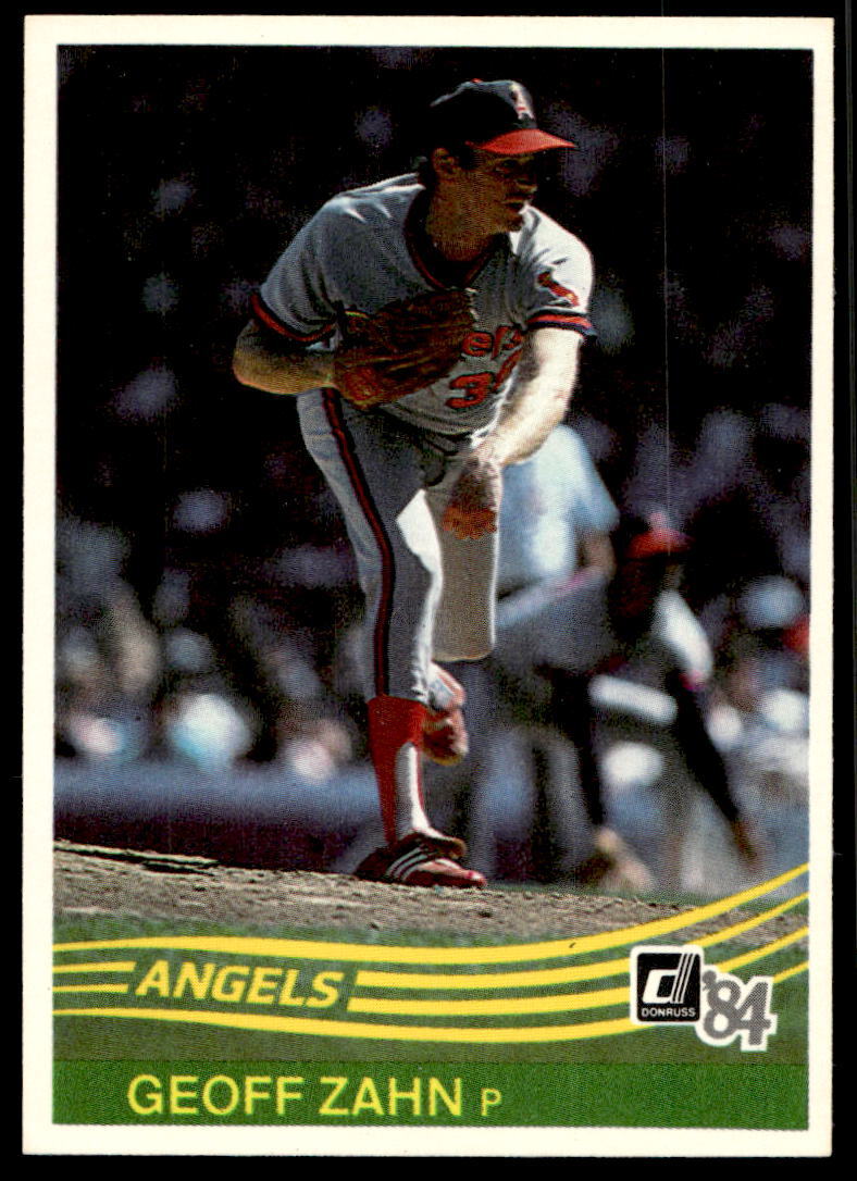 1984 Donruss - #402 Geoff Zahn for sale online | eBay