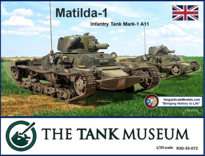 1/35 British A11 Infantry Tank Matilda 1 3D Resin Comp Kit | eBay