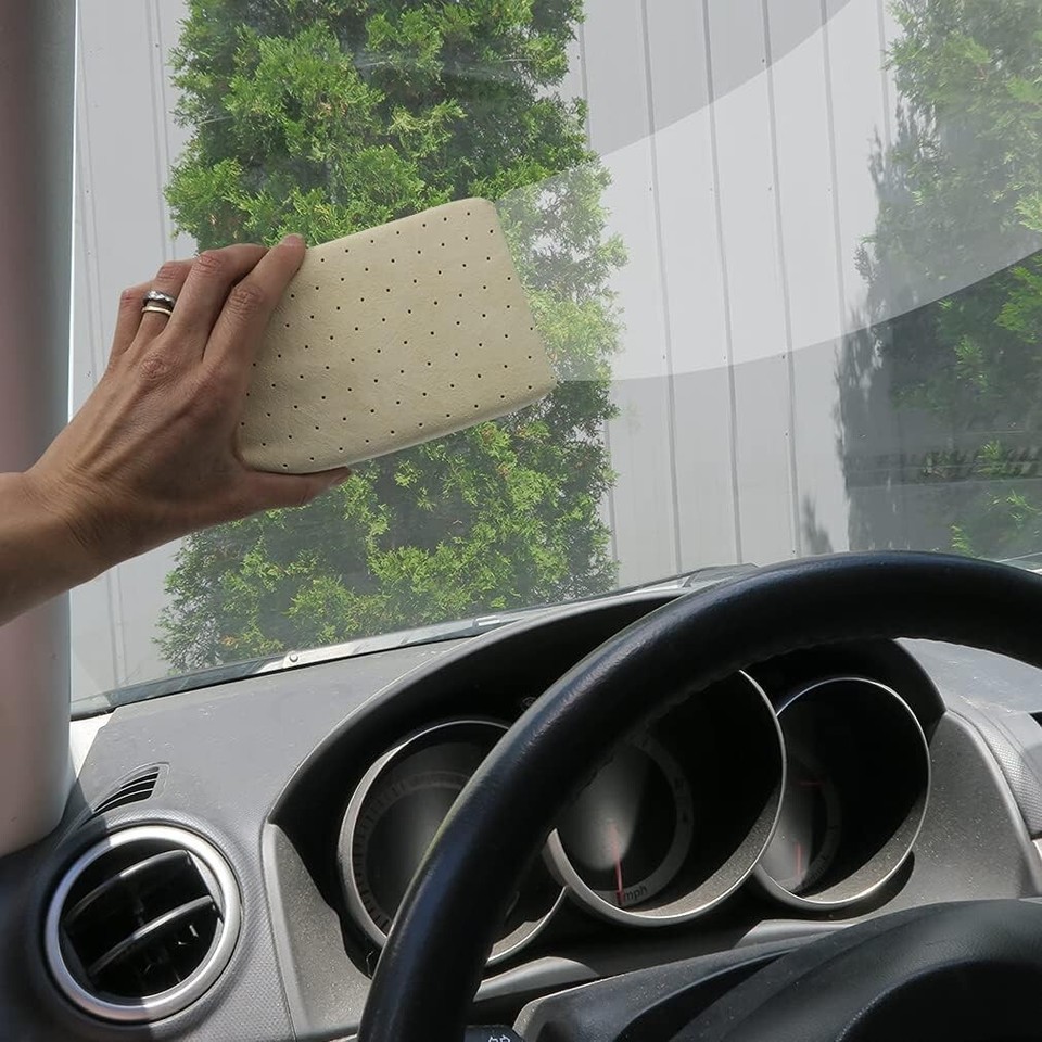 Evelots Car Windshield Cleaner Chamois 4 Pack Window Glass Defogger ...