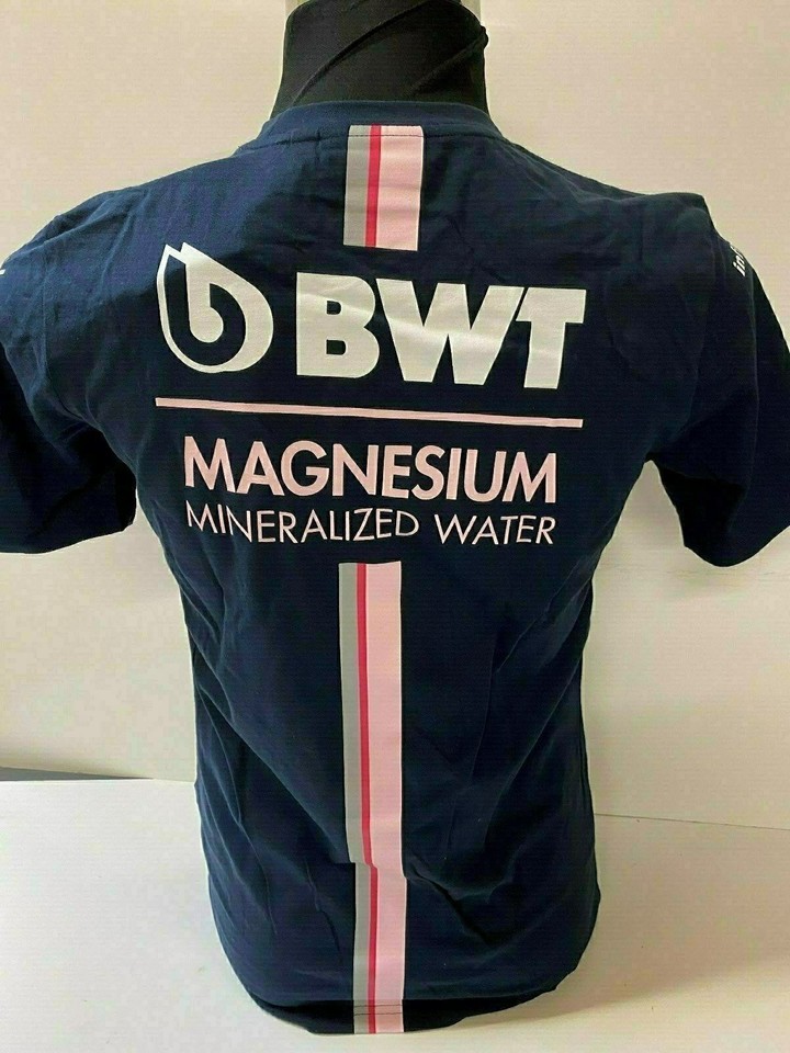 BWT Force India T-Shirt, Racing Point Formel1 Herren Tee F1, M | eBay