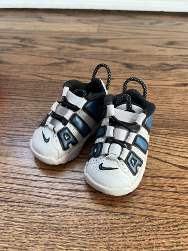 NIB Nike Air More Uptempo Industrial Blue Infant Toddler Shoe Size 3C ...