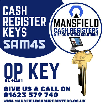 Sam4s 'OP' Cash Register Key 5L 11201 | eBay UK