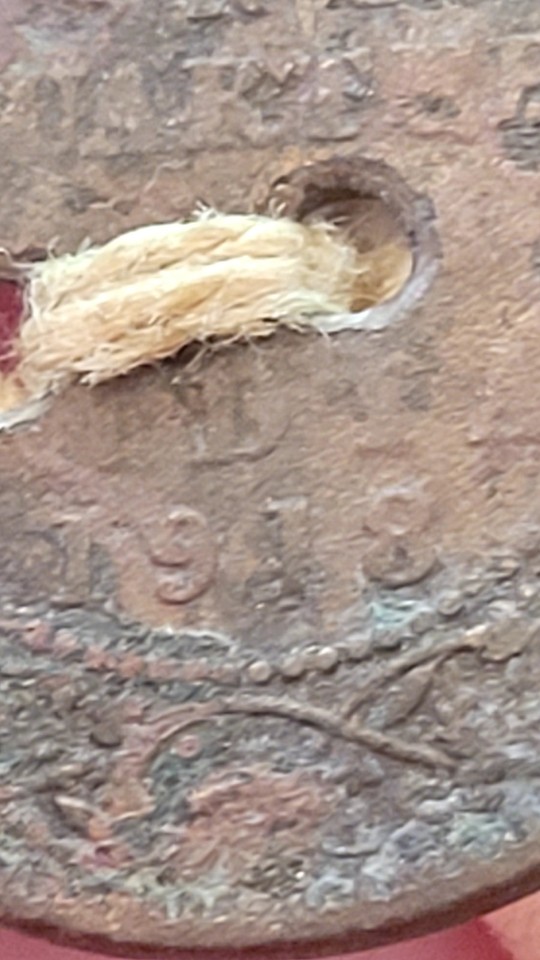 Authentic Konyak Nagaland Naga Multi Strand Red Glass Bead 1918 Coin ...