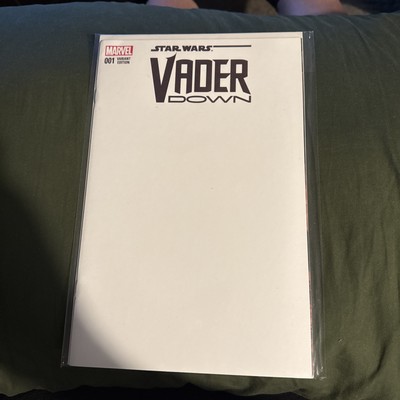 Vader Down 1 Blank variant ( Marvel Comics 2016) | eBay
