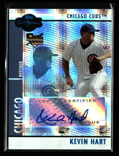 Kevin Hart 2008 Topps Co-Signers #110 Hyper Plaid Blue #/50 Rookie Auto ...