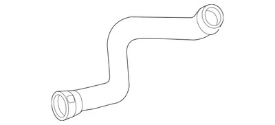 Genuine Mercedes-Benz Radiator Coolant Hose 166-500-05-75 | eBay