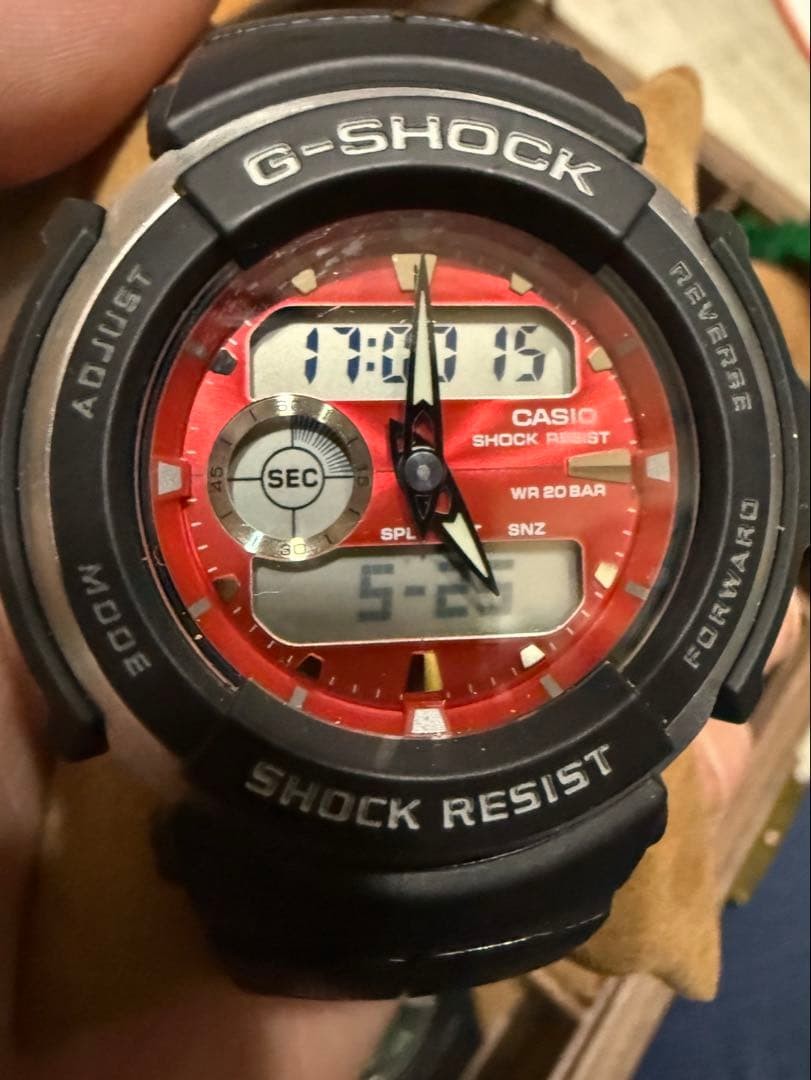 CASIO G-SHOCK Digital Watch, Red | eBay