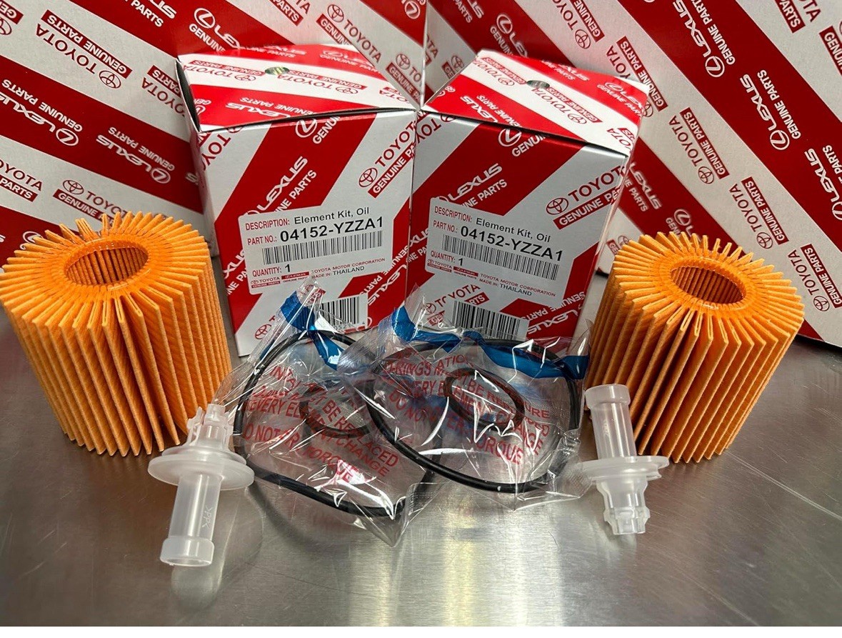 04152-31090 (04152-YZZA1) OEM Genuine Toyota Oil Filter Element (TWO ...