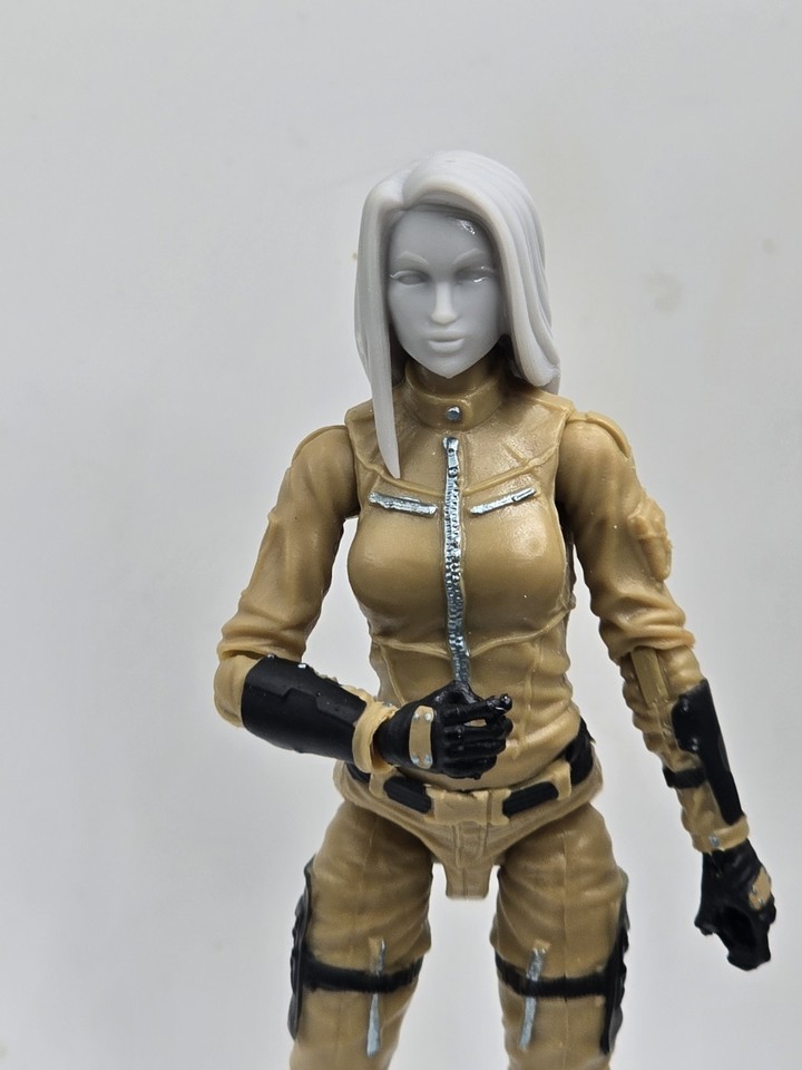 3d Printed INBEATABLE BOY ATOM EVEHEAD 1:18 3 3/4" GI Joe 25th ...