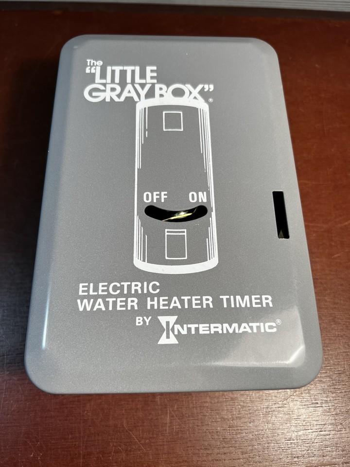 Intermatic The Little Gray Box WH40 Electric Water Heater Timer 10000 ...