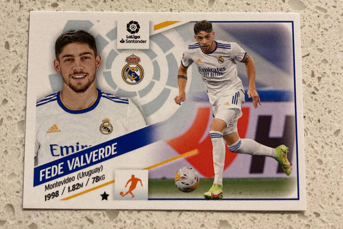 2022-23 Panini Sticker La Liga Fede Valverde #15 Real Madrid | eBay