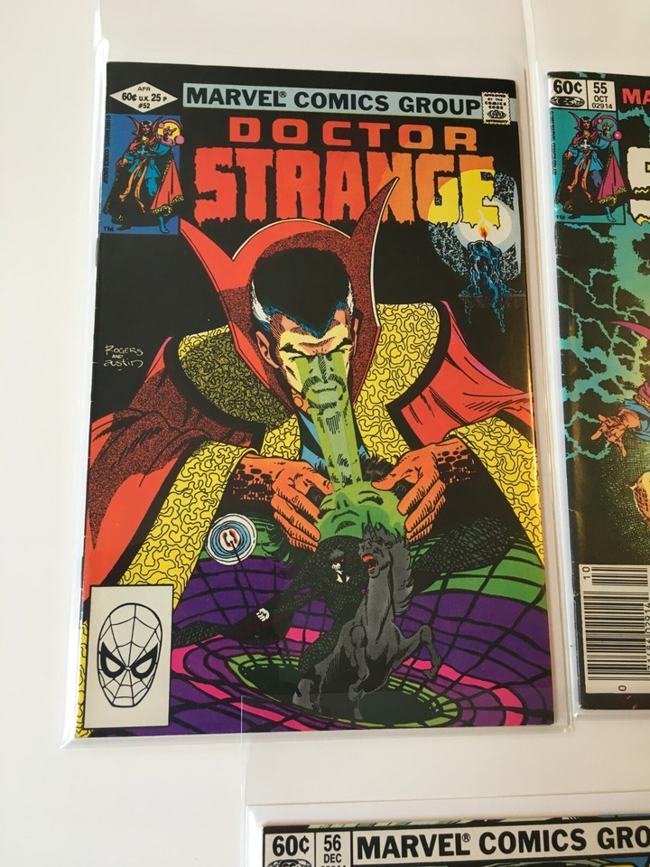 Marvel Comic Lot Dr Strange 1982 #52, #55, #56 | eBay