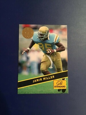 1994 Gold Standard # 44 JAMIR MILLER Rookie RC Cleveland Browns Great ...