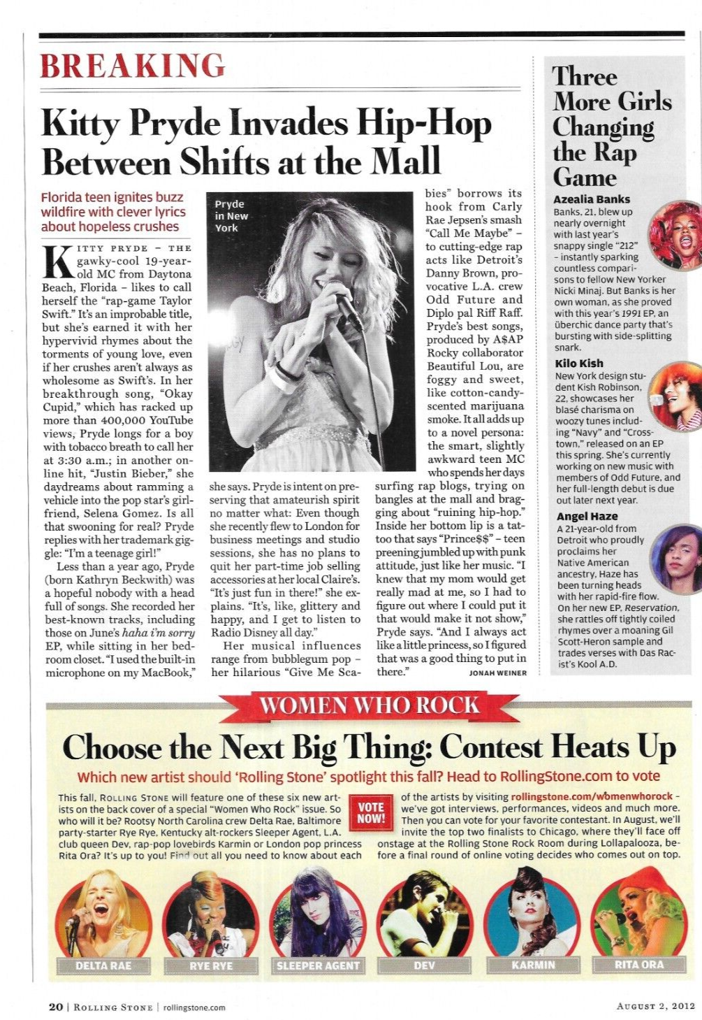 Rolling Stone Magazine Justin Bieber Climate Change Batman Steven Tyler ...