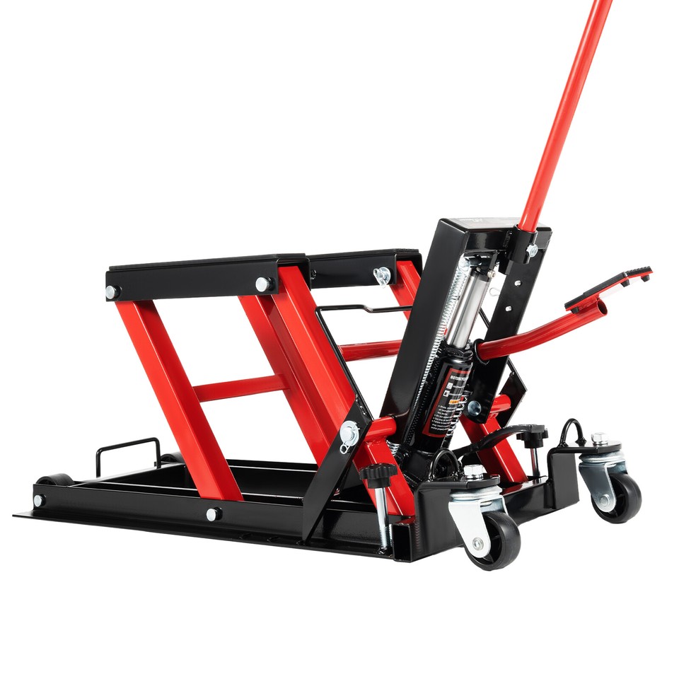Motorcycle Hydraulic Lift Motorbike Lift Assembly Stand ATV Quad Lift ...