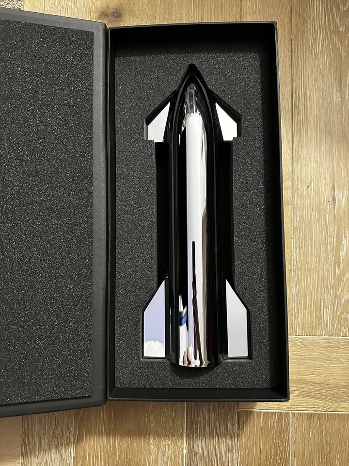 [NEW] [READY TO SHIP] [ULTRA RARE] SpaceX Starship Chrome Model Pre ...