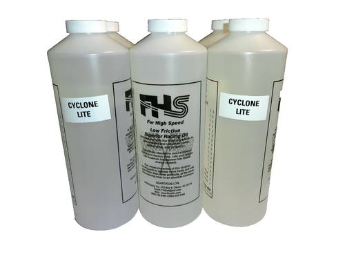 FHS RACING OIL CYCLONE LITE FREE SHIPPING 6 QUART CASE | eBay