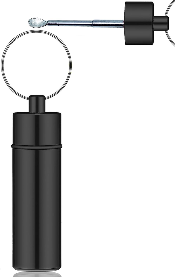 Travel Mini Jar Dispenser Keychain Airtight Storage Bottle Portable ...