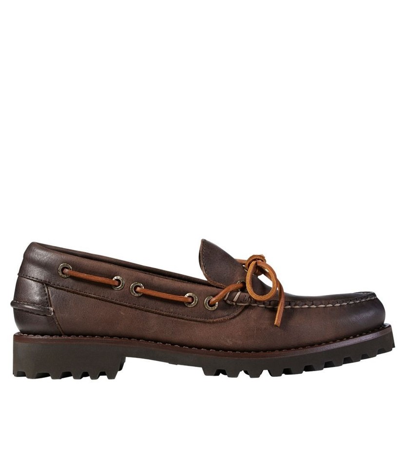 LLBean Men's Allagash Handsewn Mocs, One-Eye, Dark Earth - SALE!!! | eBay