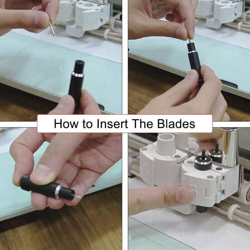 50Pcs 30°/45°/60° degree Roland Cutting Plotter Vinyl Cutter Blade ...