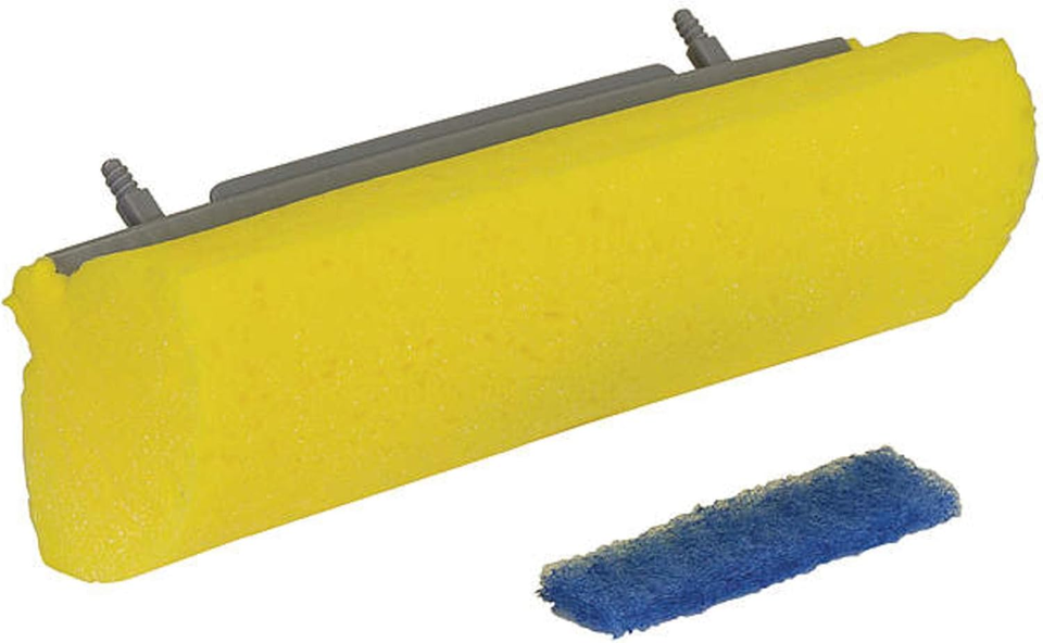 Quickie Roller Mop Refill with Microban Extra Absorbent Mop and Scrub ...