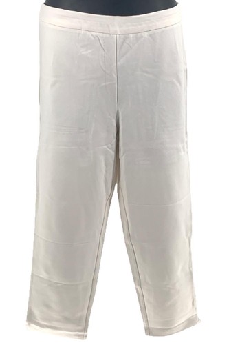 Joan Rivers Signature Knit Pull-on Ankle Pants White | eBay