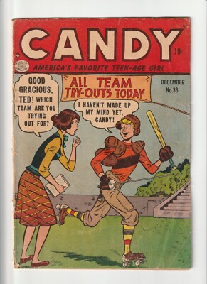 Candy #33 Quality Comic Magazines 1952 Good | eBay