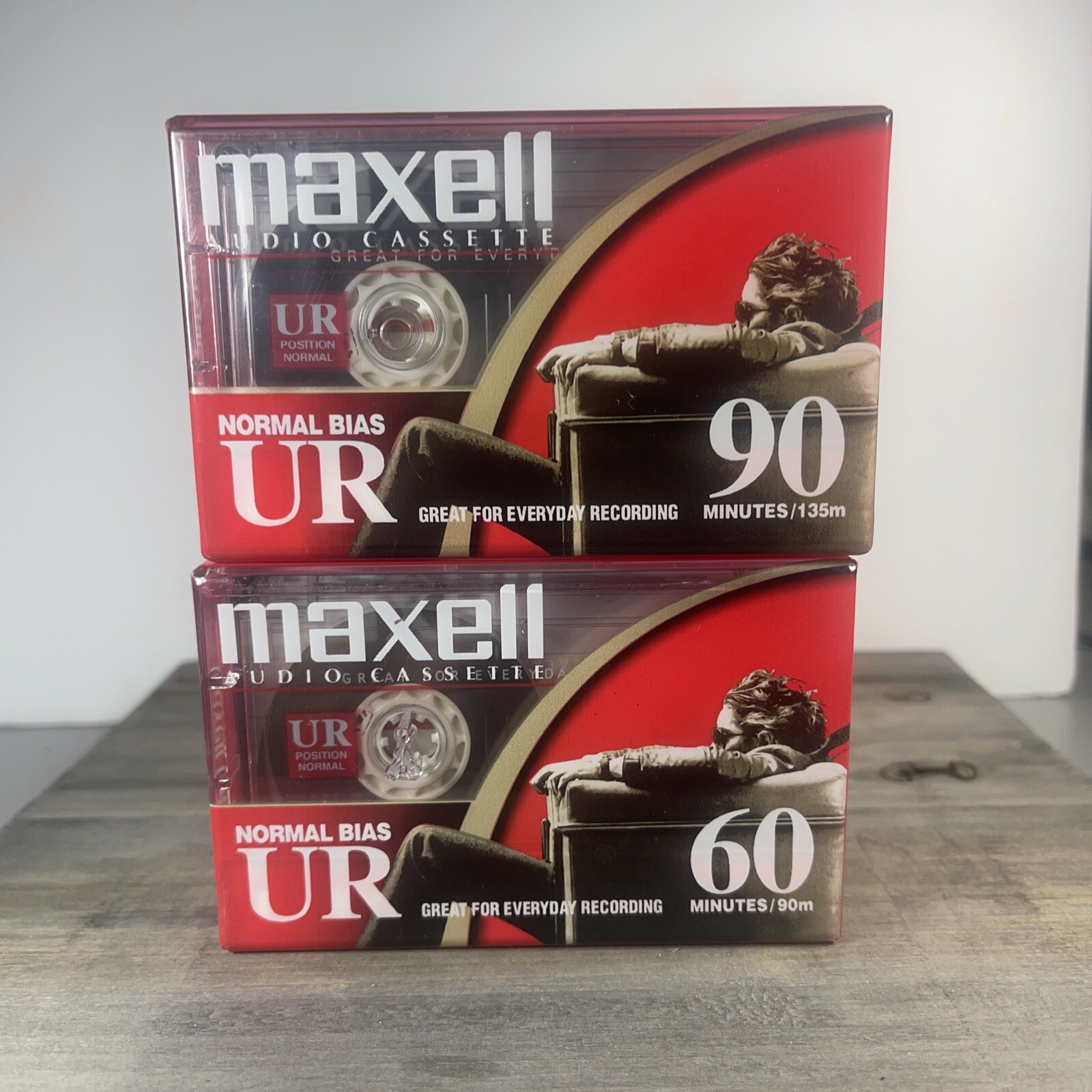 Maxell - Maxell UR 90 (Cassette Normal BIAS) Maxell UR 60 (Normal BIAS ...