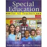 SPECIAL EDUCATION FOR ALL TEACHERS By Colarusso Ronald P & O'rourke ...
