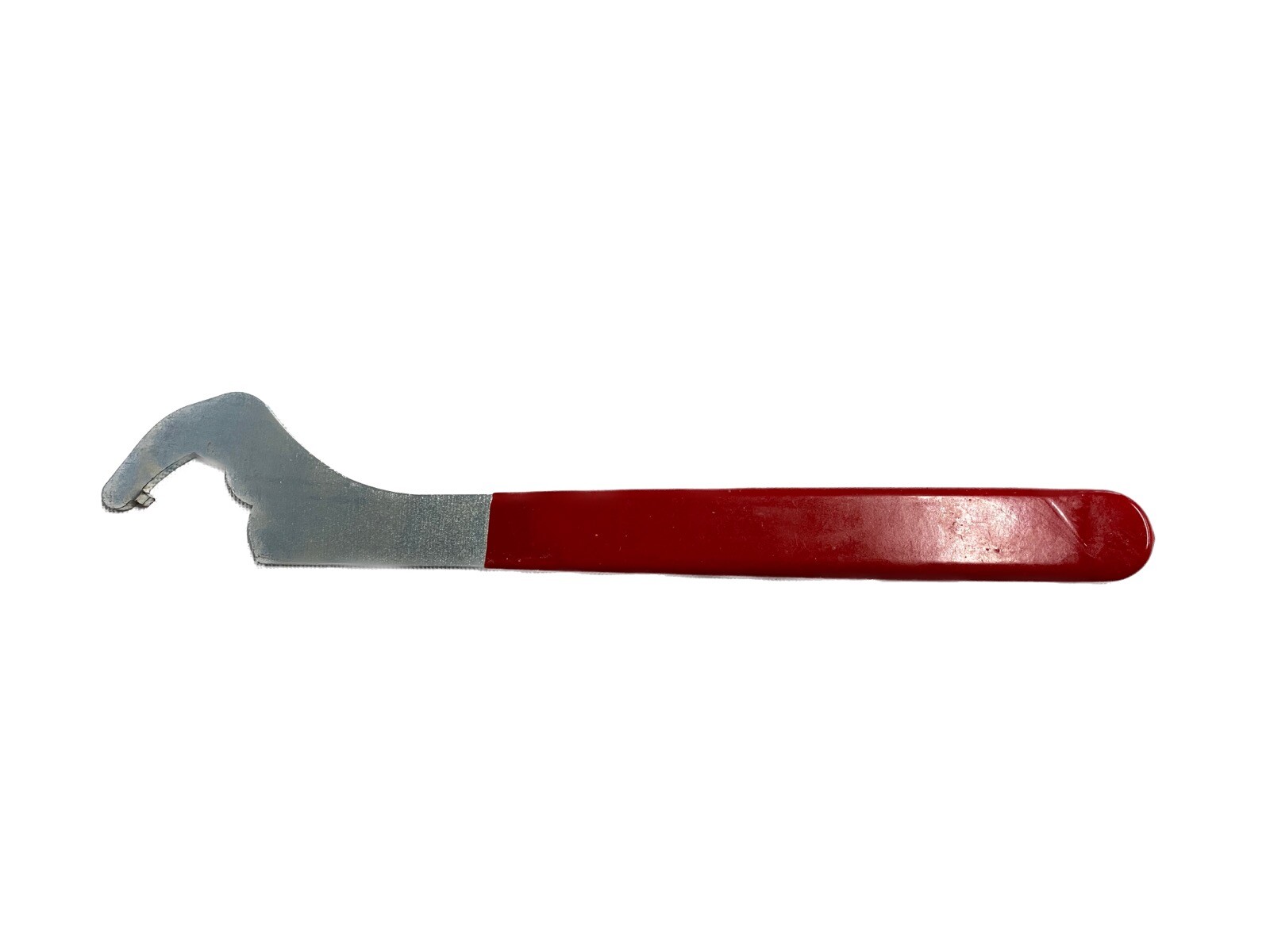 Used Faucet Coupling Nut Wrench With Red Vinyl Coated Grip Handle 11-1/ ...