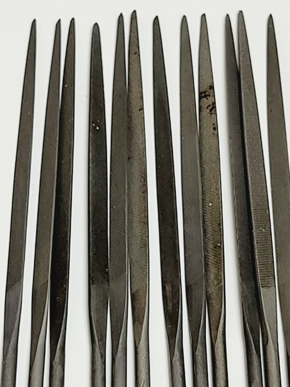Triangle Needle Point Files Dozen 5.6'' 12pc | eBay