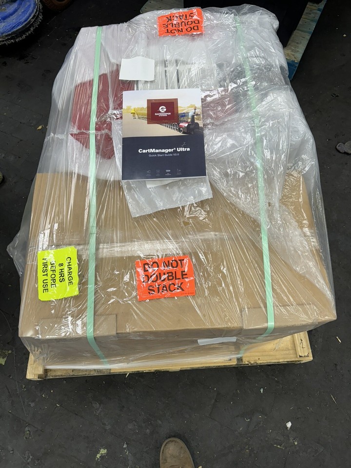 GATEKEEPER Systems Cart Manager Ultra Battery PowerShopping Cart with ...