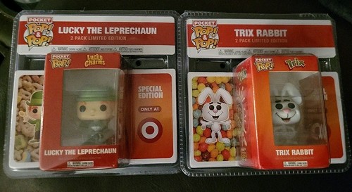 Special Edition Target Exclusive Funko Pocket Pop Trix Rabbit/ Lucky ...