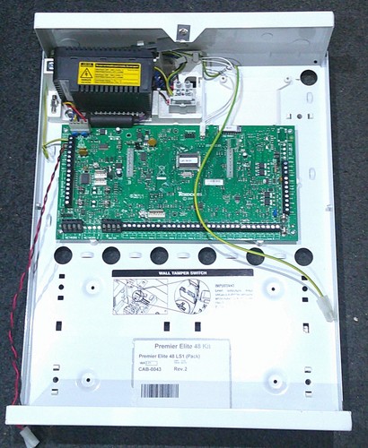 Texecom Premier Elite 48 Metal Boxed Alarm Control Panel v6.06.03 NO ...