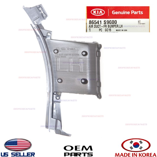 2020 - 2021 Kia Telluride EX LX Front Bumper Left Side Air Duct 86541 ...