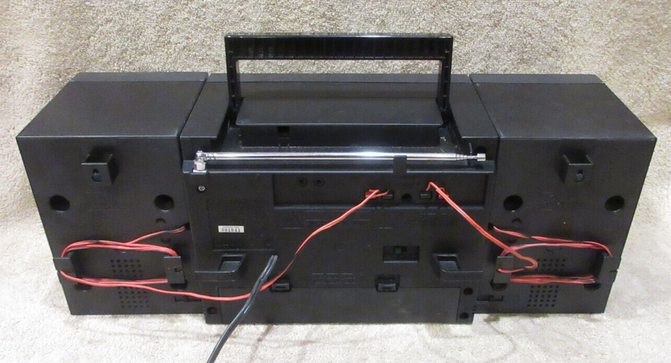 Vintage Sony Transound FM/AM Stereo Cassette Recorder Boombox CFS-3000 ...