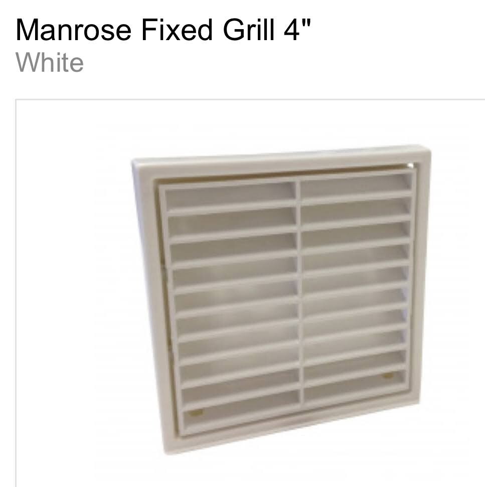 Manrose R41031b Cowl Vent 4 Brown for sale online | eBay