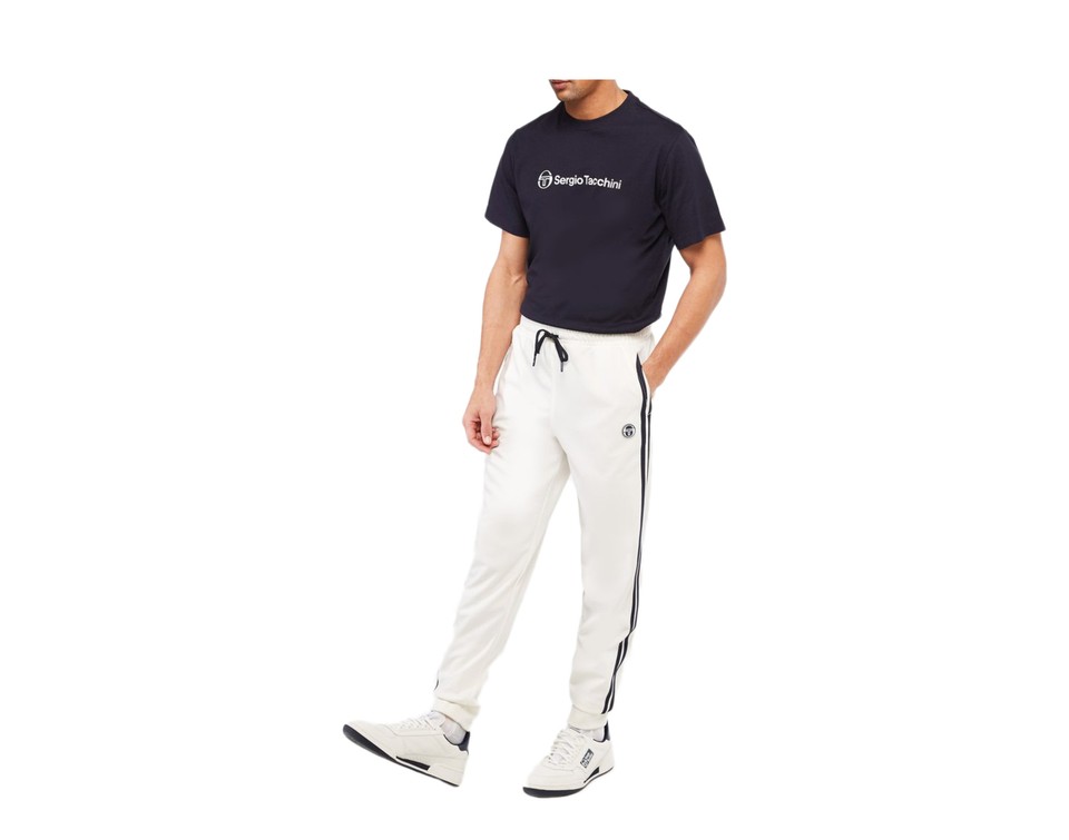 Sergio Tacchini Young Line White/Navy Men's Track Pants 38955-121 | eBay