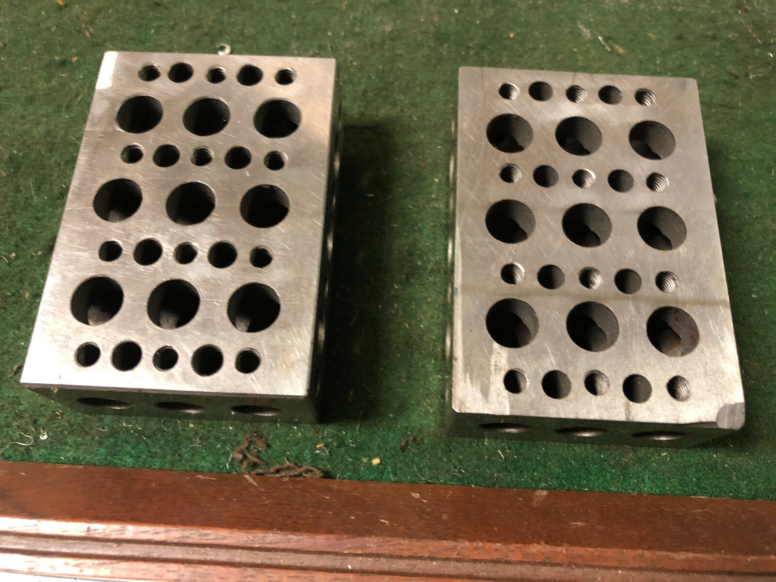 MACHINIST LATHE MILL Machinist Pair of Precision Ground 1 2 3 Blocks ...