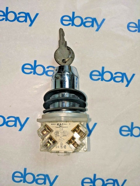 SQUARE D KEY LOCK SWITCH WITH KEYS | eBay