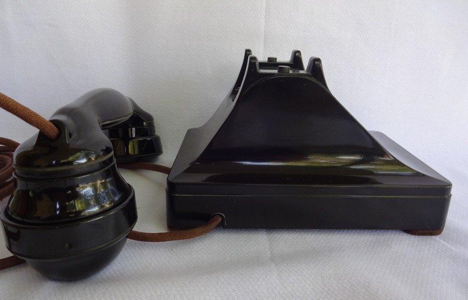 Antique Western Electric telephone 302 metal 1937 manual Working | eBay