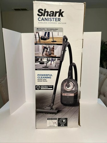 SHARK Vacuum Canister Pet Anti-Allergen Complete Seal, Glide Wheels ...