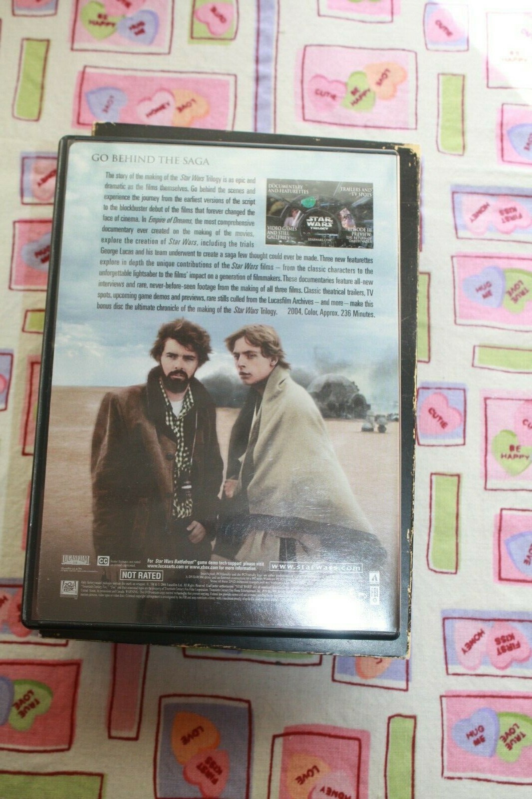 STAR WARS TRILOGY - BONUS MATERIAL - DVD - WATCHED ONCE!! | eBay