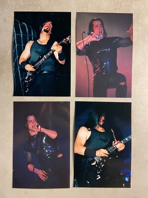 Glenn Danzig / John Christ 4P Tour 4”x6” Photo Lot Samhain Misfits Set ...