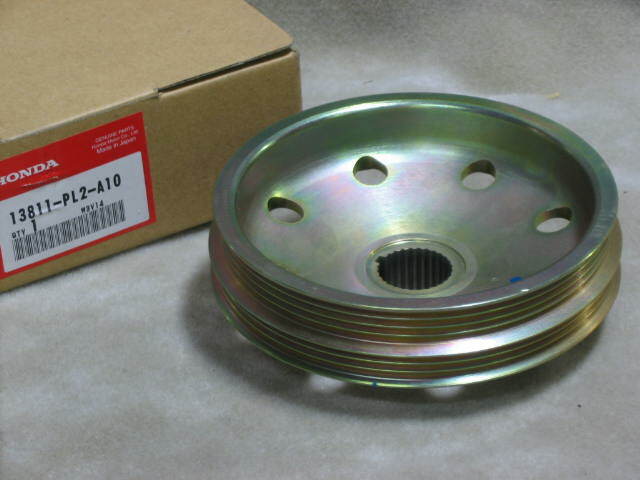 honda acura crankshaft pulley 13811-pl2-a10 for sale online | eBay